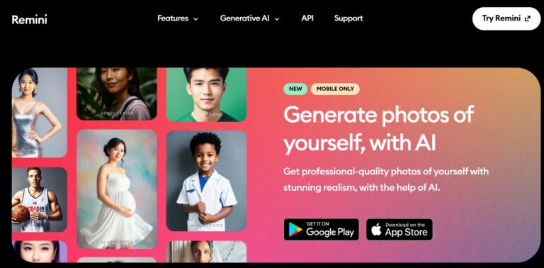 Top 5 Alternatives to the Popular Remini App for Image Enhancer
