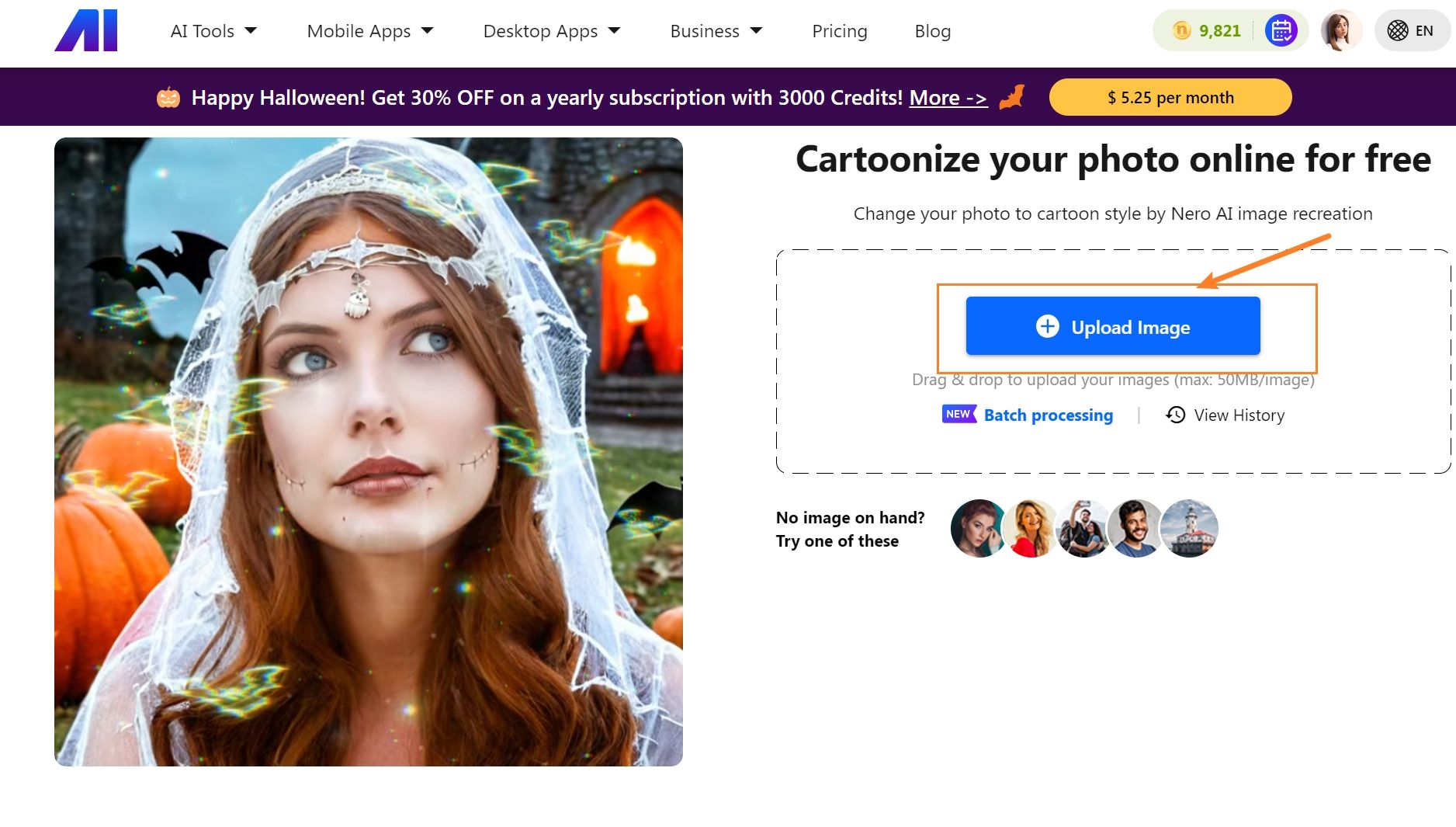 How to Create a Halloween Style with Nero AI - Get inspired by Nero AI